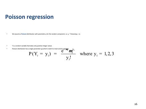 poisson regression models for count data pptx