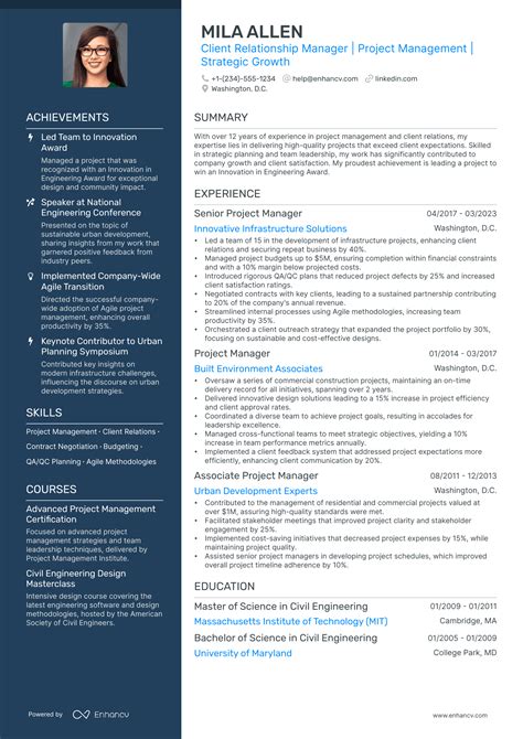 5 Crm Project Manager Resume Examples And Guide For 2024