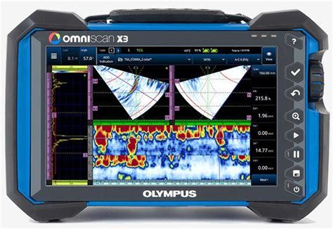 Olympus Omniscan X3 Flaw Detector Designed For Phased Array Testing