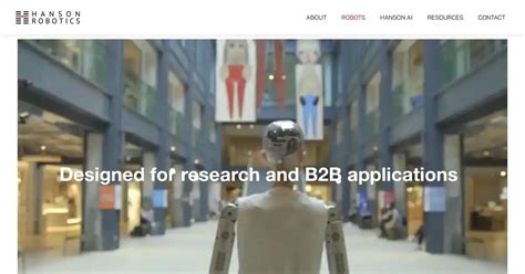Hanson Robotics Robotics Ai Tool Beyond The Ai