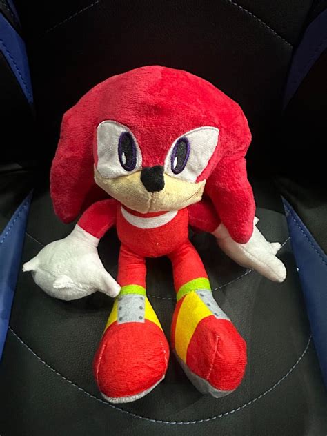 Sonic The Hedgehog Knuckles Plush 12 Inch In Stock 4650528424