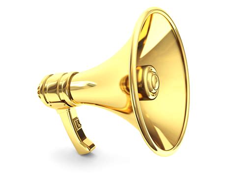 بلندگو طلایی