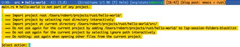 Configuring Emacs For Rust Development Robert Krahn