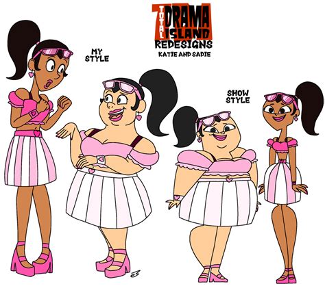 Td Redesigns Katie And Sadie 2 For The Price Of One Totaldrama