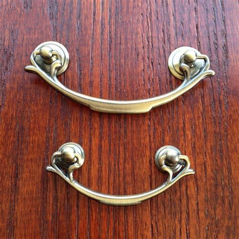 2 5 Vintage Style Drop Bail Drawer Pull Dresser Pulls Etsy