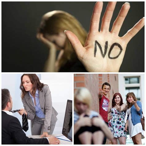 Know The Different Types Of Harassment