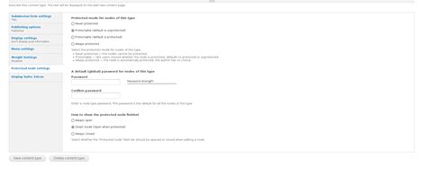 Protected Node Drupal Org