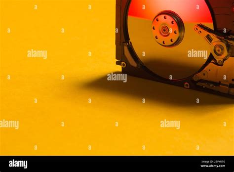 Colorful Hdd Open Hard Disk Drive The Concept Of Data Storage Data Array Hard Drive From The