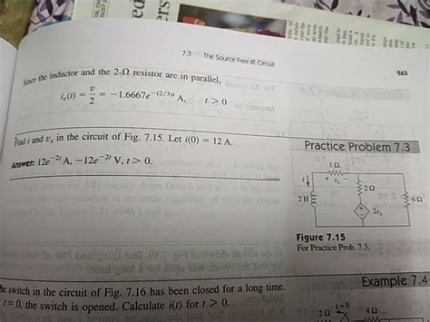 Solved The Source Free Rl Circuit ctor and the Ω Chegg com