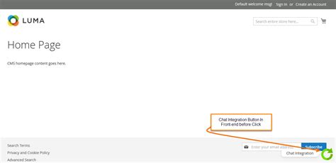 Chat Integration In Frontend Support Portal For Magento Extensions And Services