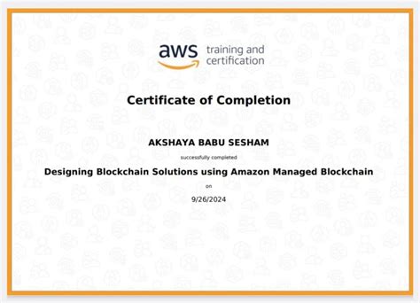 Blockchain Amazon Aws Continuouslearning Innovation