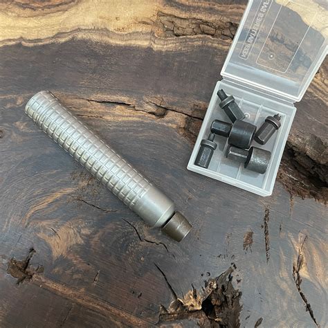 Microtech Tool Kit Pocket Driver Stainless Steel Bead Blast Pre Owned 98 7mk American Edge