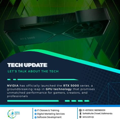 sera digital hub on linkedin techupdate nvidia rtx5000 nextgentech sera seradigitalhub