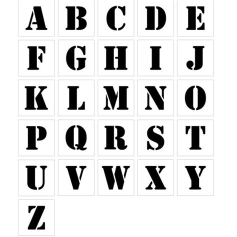 891 שבלונת אותיות באנגלית גובה אות 10 סמ הסדנהandהרוקם בעץ
