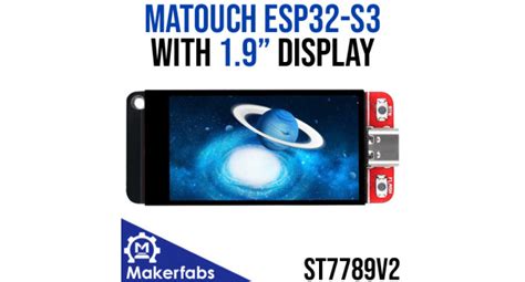 Matouch Esp32 S3 With 19 Display St7789v2 Micro Robotics