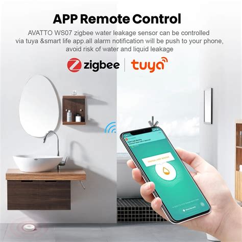 Best ZigBee Water Leak Sensor AVATTO Smart