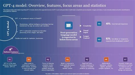 Gpt 4 Model Overview Features Focus Areas And Statistics Microsoft Pdf