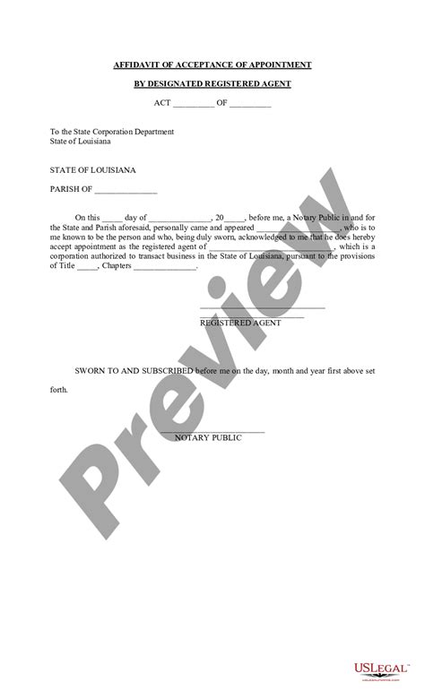 Louisiana Articles Of Incorporation Domestic Corporation Us Legal Forms