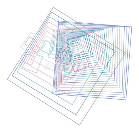 Abstract Conceptual Geometric Square Rectangle Pattern Vector Texture Shape And Template