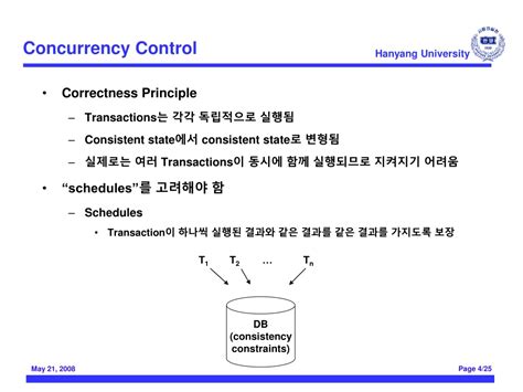 Ppt Concurrency Control 18 1 Serial And Serializable Schedules ~ 18 2 Conflict Serializability