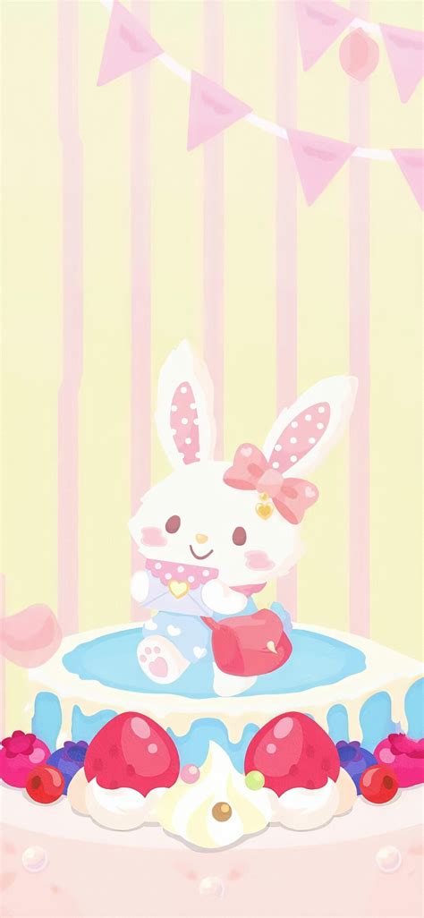 三丽鸥 』许愿兔 壁纸 堆糖，美图壁纸兴趣社区