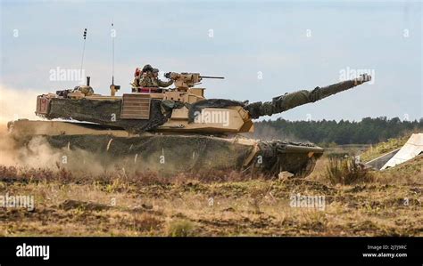 Us Soldiers With 1st Battalion 68th Armor Regiment 3rd Armored