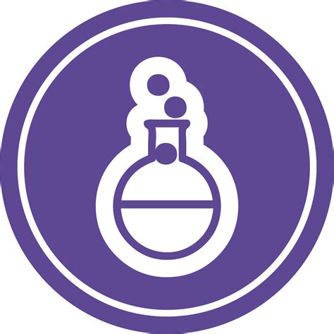 Science Experiment Circular Icon 11785766 Vector Art At Vecteezy