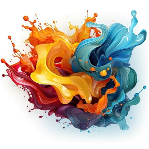 Premium Vector Realistic Vector Splash Vector On White Background