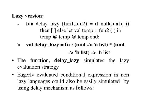 Ppt Eager And Lazy Evaluation Powerpoint Presentation Free Download Id5658788