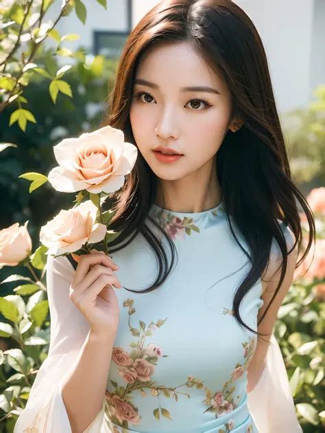 1girl Solo Chinese Girl Realistic Seaart Ai