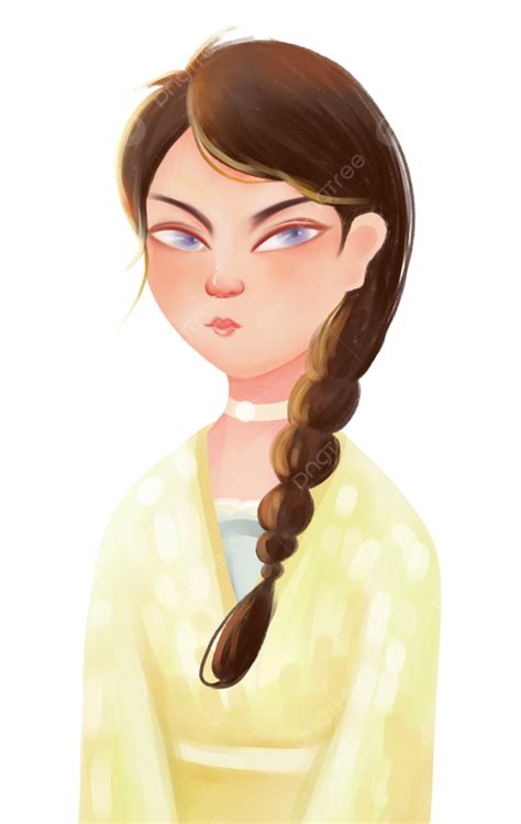 긴 머리 소녀 아름다움 긴머리 롱헤어 소녀 Png 일러스트 및 Psd 이미지 무료 다운로드 Pngtree