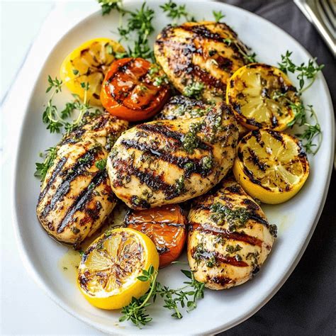 Flavorful Grilled Lemon Herb Chicken Recipe For Effortless Summer Dinners