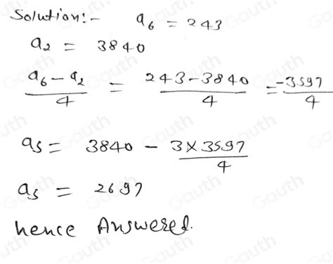 Solved The Literal Coefficient Of The 5th Term Is The Numerical