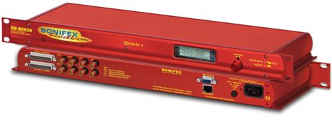 Sonifex RB DEED Dolby E Encoder Channel Digital Inputs