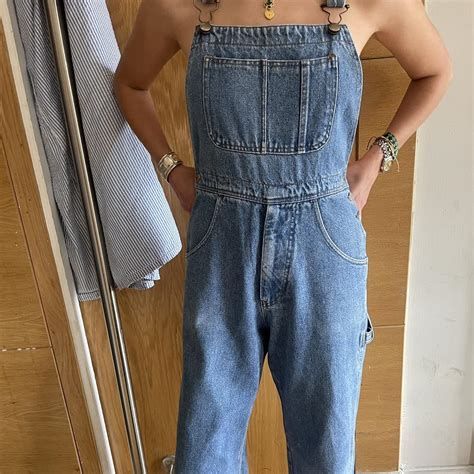 Super Cute Dungarees Size Large Seen On Size S Depop