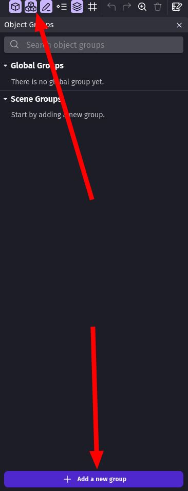 How I I Create The Object Group That Is Needed By Create An Object From Its Name How Do I