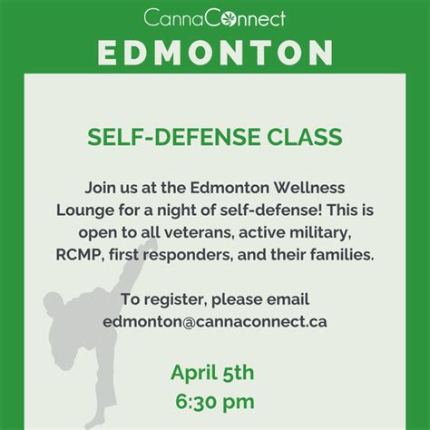 Edmonton Self Defense Class Cannaconnect
