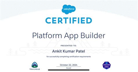 Ankit Patel On Linkedin Salesforce Appbuilder Continuouslearning