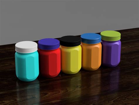 Customizable Multi Color Plastic Mason Jars Sealable Reusable For