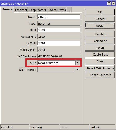 Mikrotik Indonesia On Twitter Caranya Cukup Mudah Ubah Mode ARP Menjadi Arp Local Proxy Arp