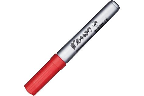 Набор перманентных маркеров Комус Py2304 круглый наконечник 1 4 мм набор 4 цвета 162962