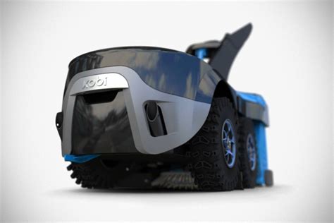 Futuristic Garden Robot Will Clear Snow Mow Lawns And Mulches Leaves