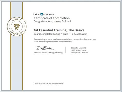 Neeraj Golhani On Linkedin Git Linkedinlearning Gitbasics