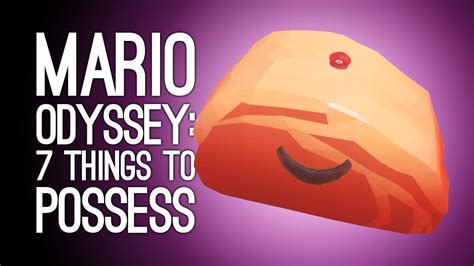 Mario Odyssey Gameplay 7 Freakiest Things Weve Possessed So Far In