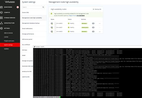 Virtuozzo Hybrid Infrastructure Docs