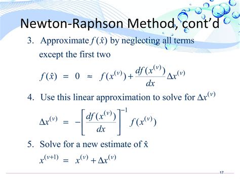 Newton Raphson Method For Load Flow Analysis Ppt Physics Science