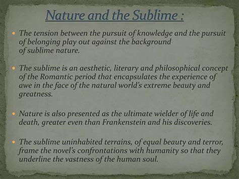 Frankenstein Themes Symbol And Literary Devices Ppt