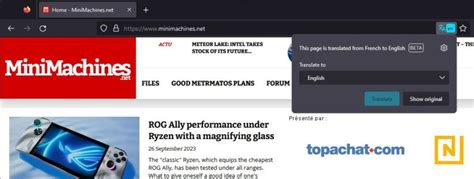 Firefox Brings Browser Based Website Translation No Cloud Servers Required For A Handful
