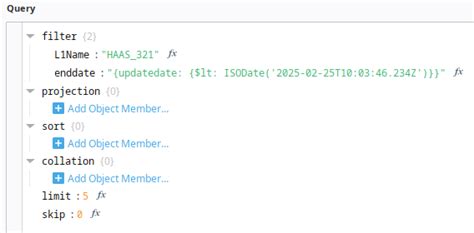 Mongodb Expression Binding Filter Ignition Inductive Automation