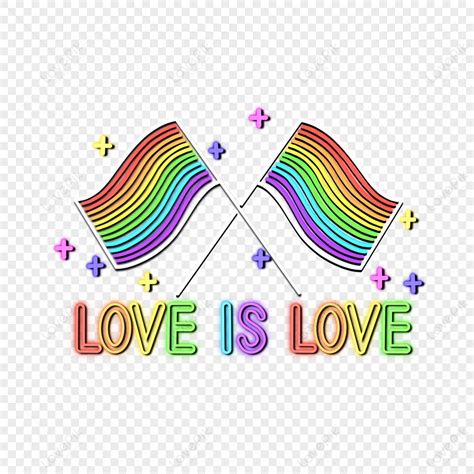 무지개 일러스트 자랑 스 러 워 하루 플래그 네온 조명 효과네온 불빛비어 있는 Png 일러스트 무료 다운로드 Lovepik